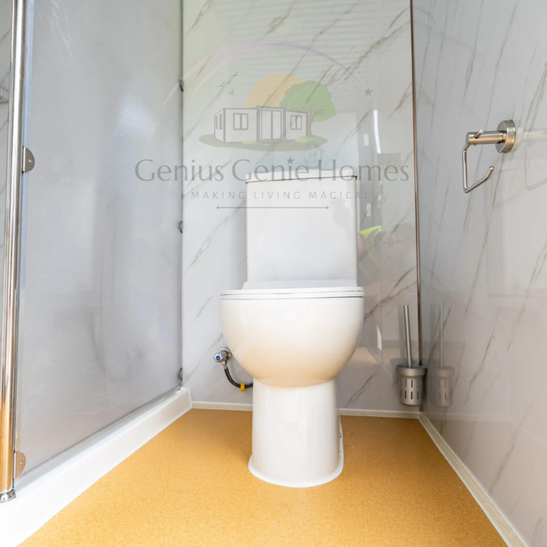 GGH Portable Toilet with Shower - Genius Genie Homes