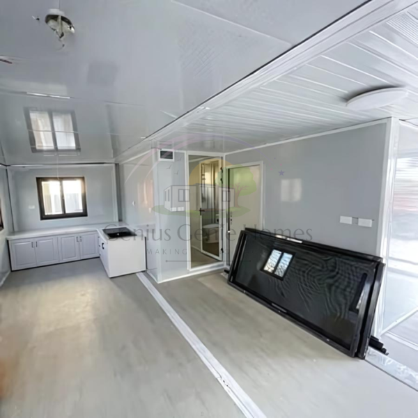 GGH Black Premium White Expandable Home – 74m² - Genius Genie Homes