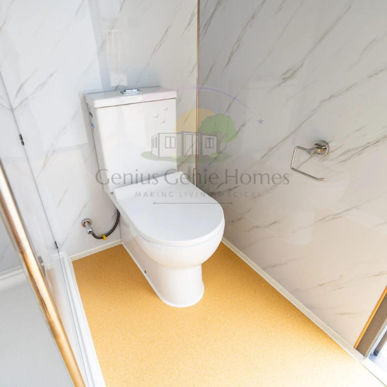 GGH Portable Toilet with Shower - Genius Genie Homes