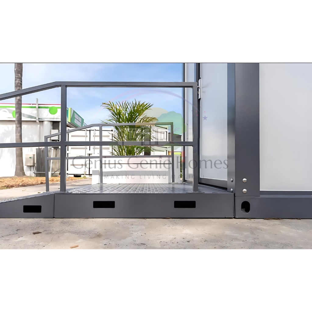 GGH Portable Toilet – Accessible/Disabled with Handrails & Ramp ...